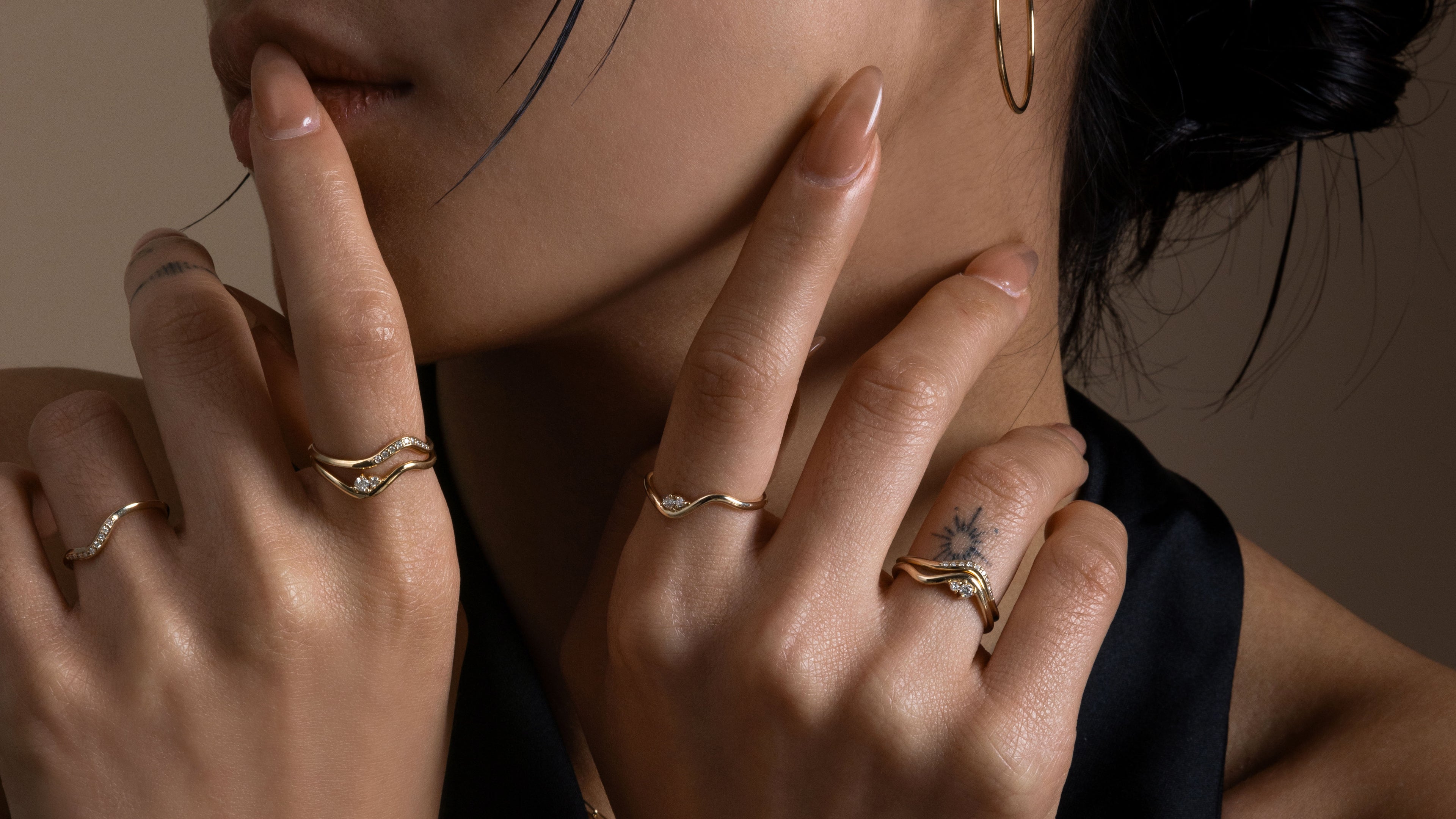 Rings – holly gray